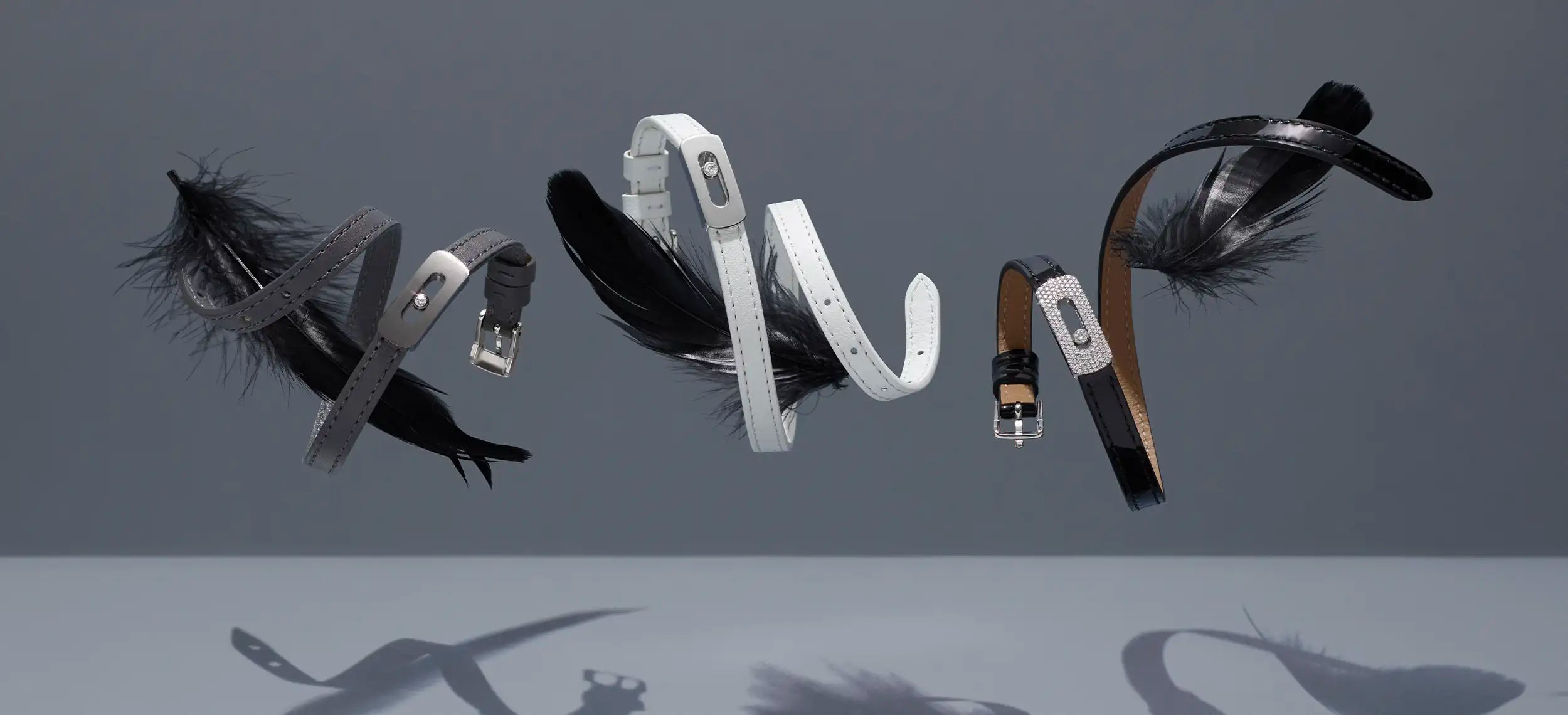 Messika Leather Bracelets