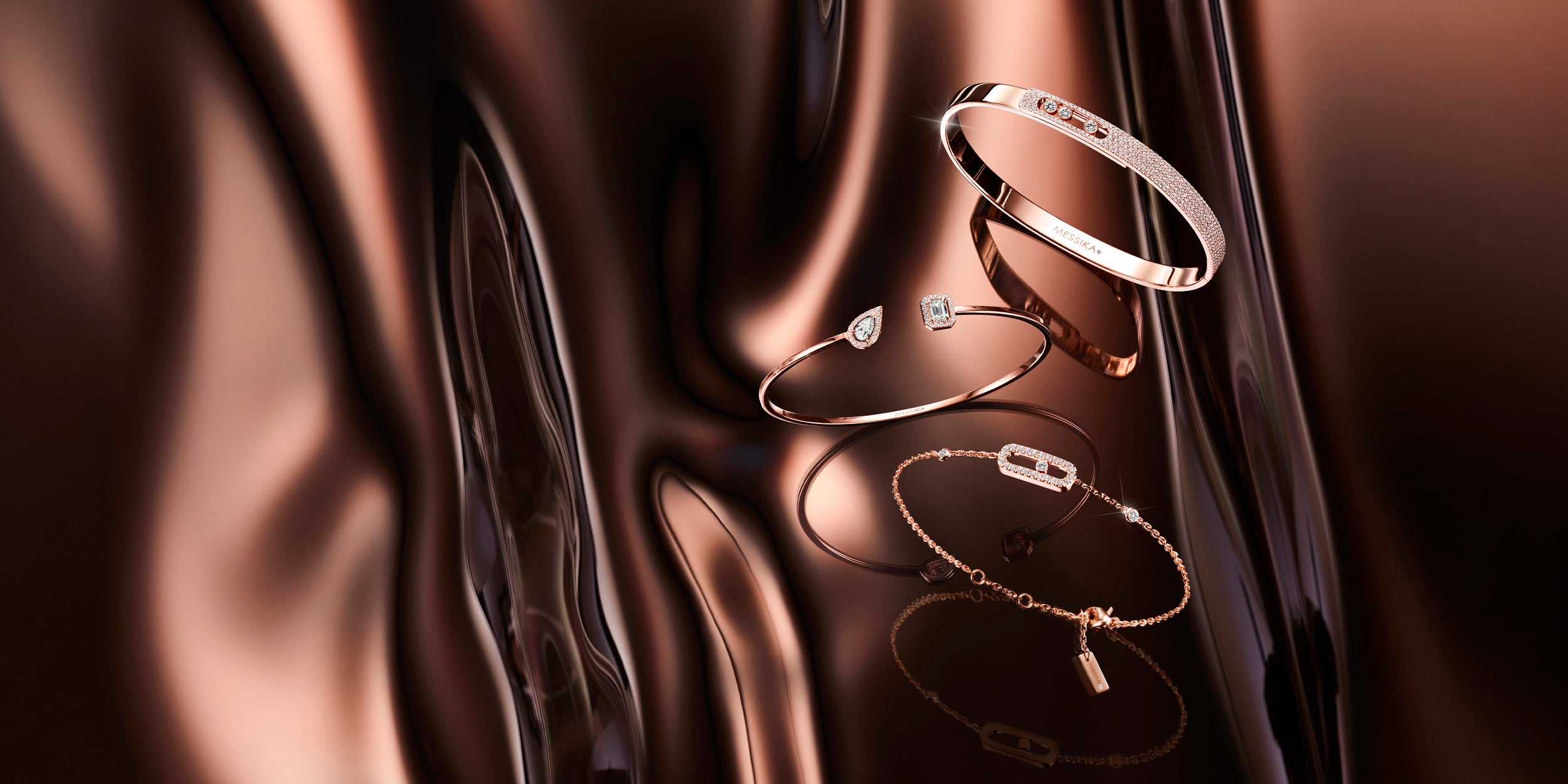 Messika Lucky Move Bracelets