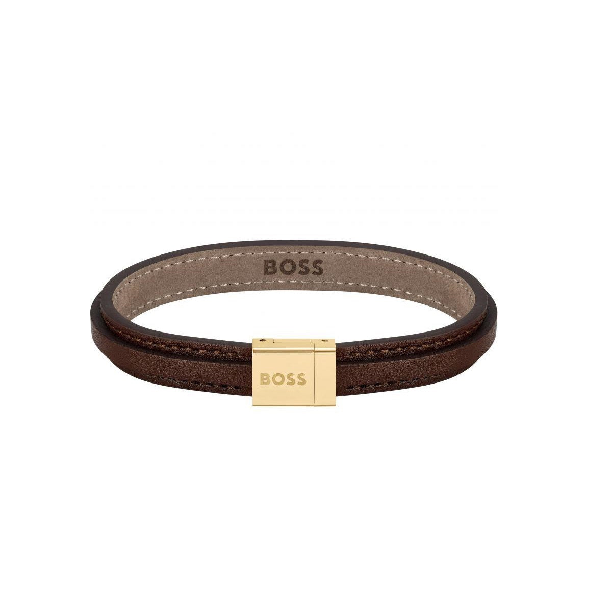 Grover Brown Leather Bracelet
