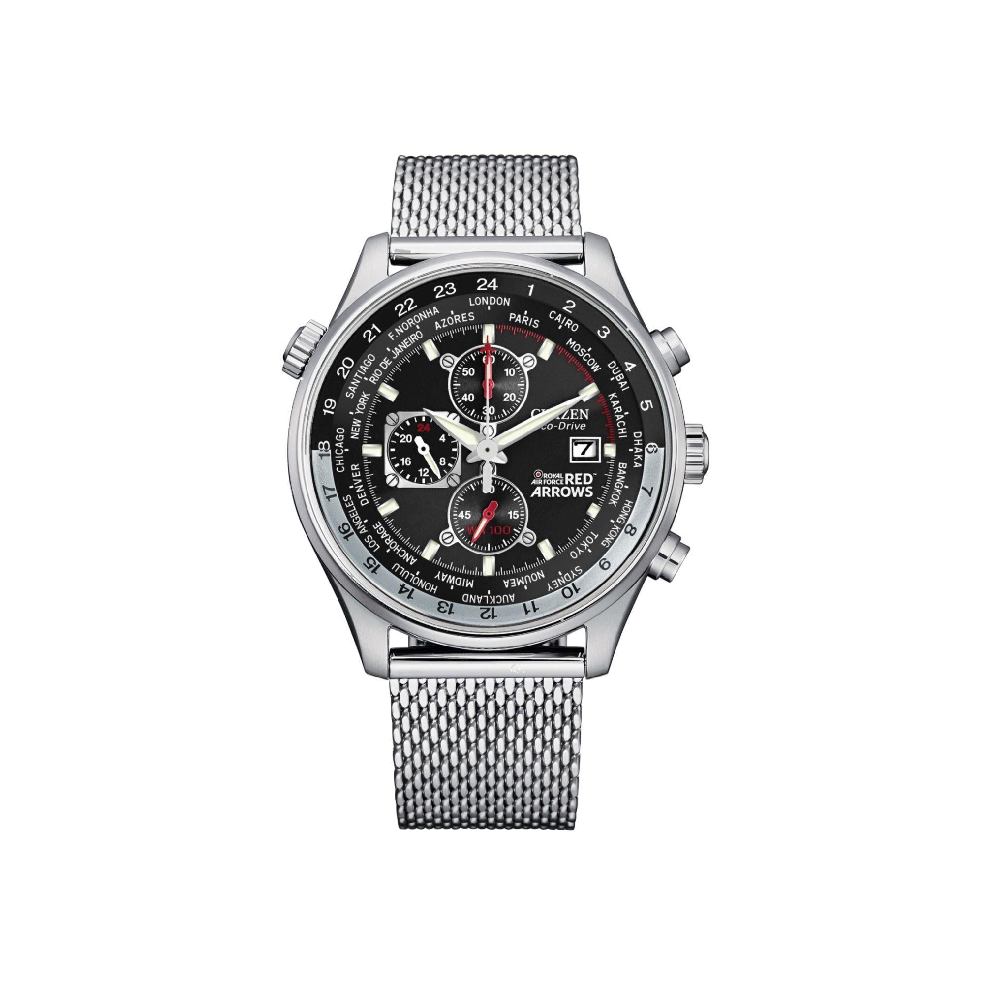 Red Arrows Chronograph Steel Bracelet 43mm