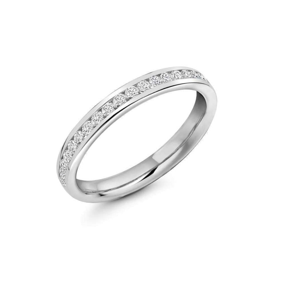 Platinum Diamond Wedding/Eternity Ring 0.33ct