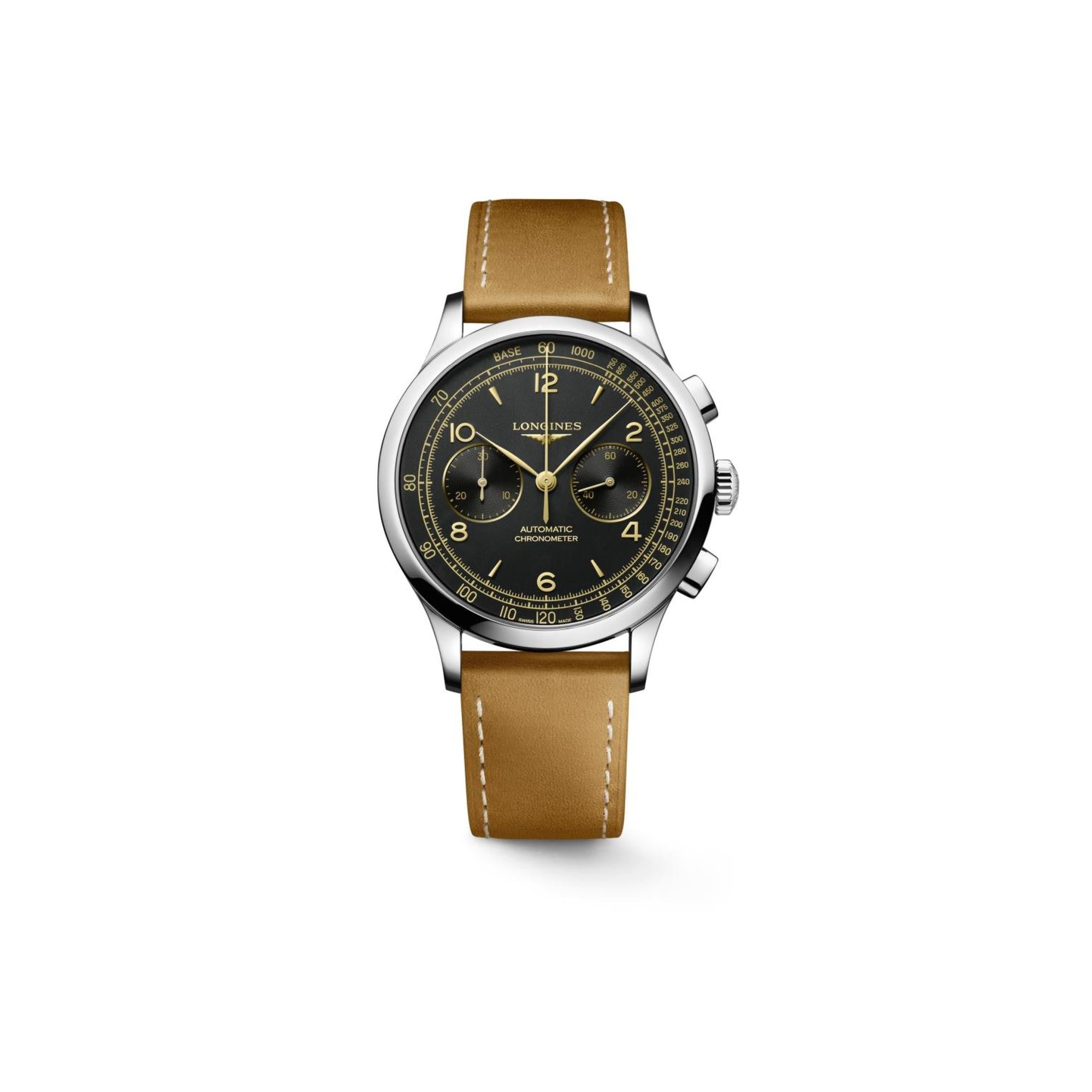 Record Chronograph Black Dial 40mm