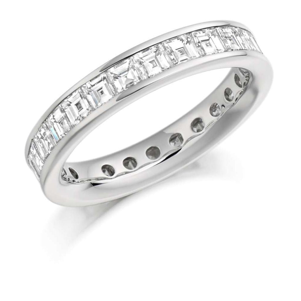 Platinum Diamond Full Eternity Ring