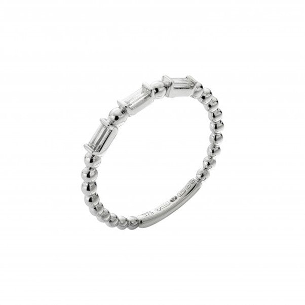 9ct White Gold Diamond Dress Ring