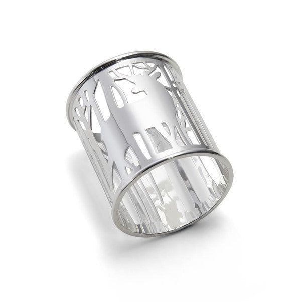 Silver Stag Napkin Ring