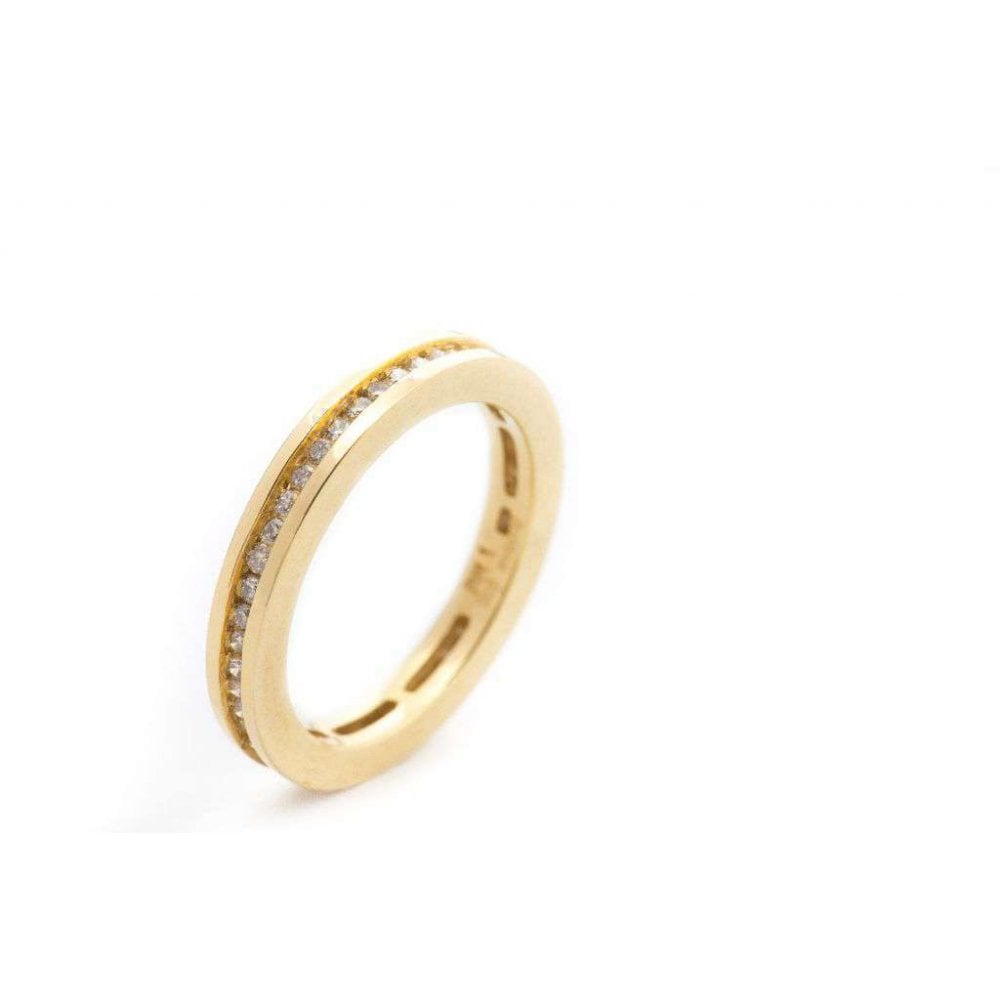 18ct Yellow Gold Diamond Eternity Ring, 0.15ct