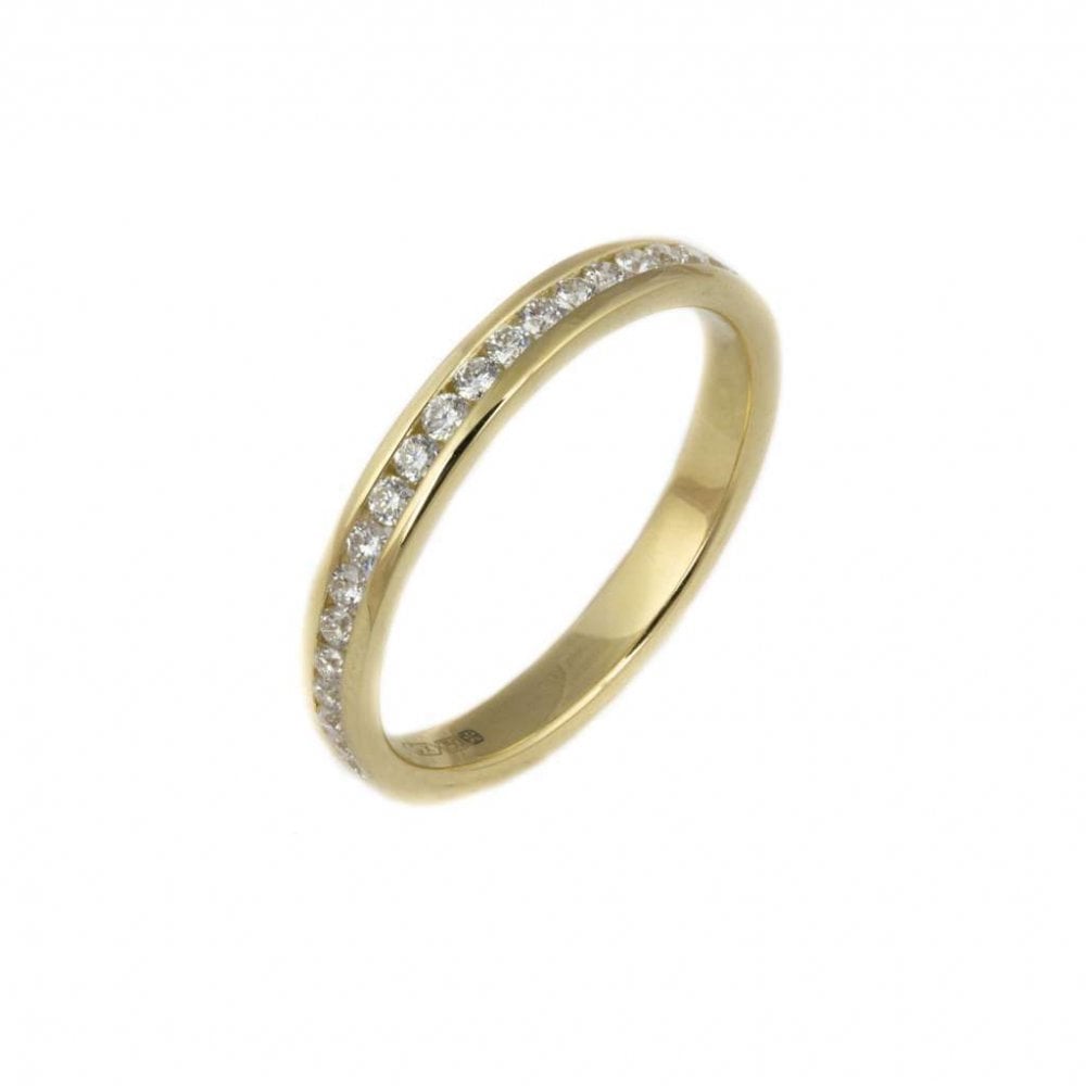 18ct Yellow Gold Diamond Eternity Ring, 0.22ct