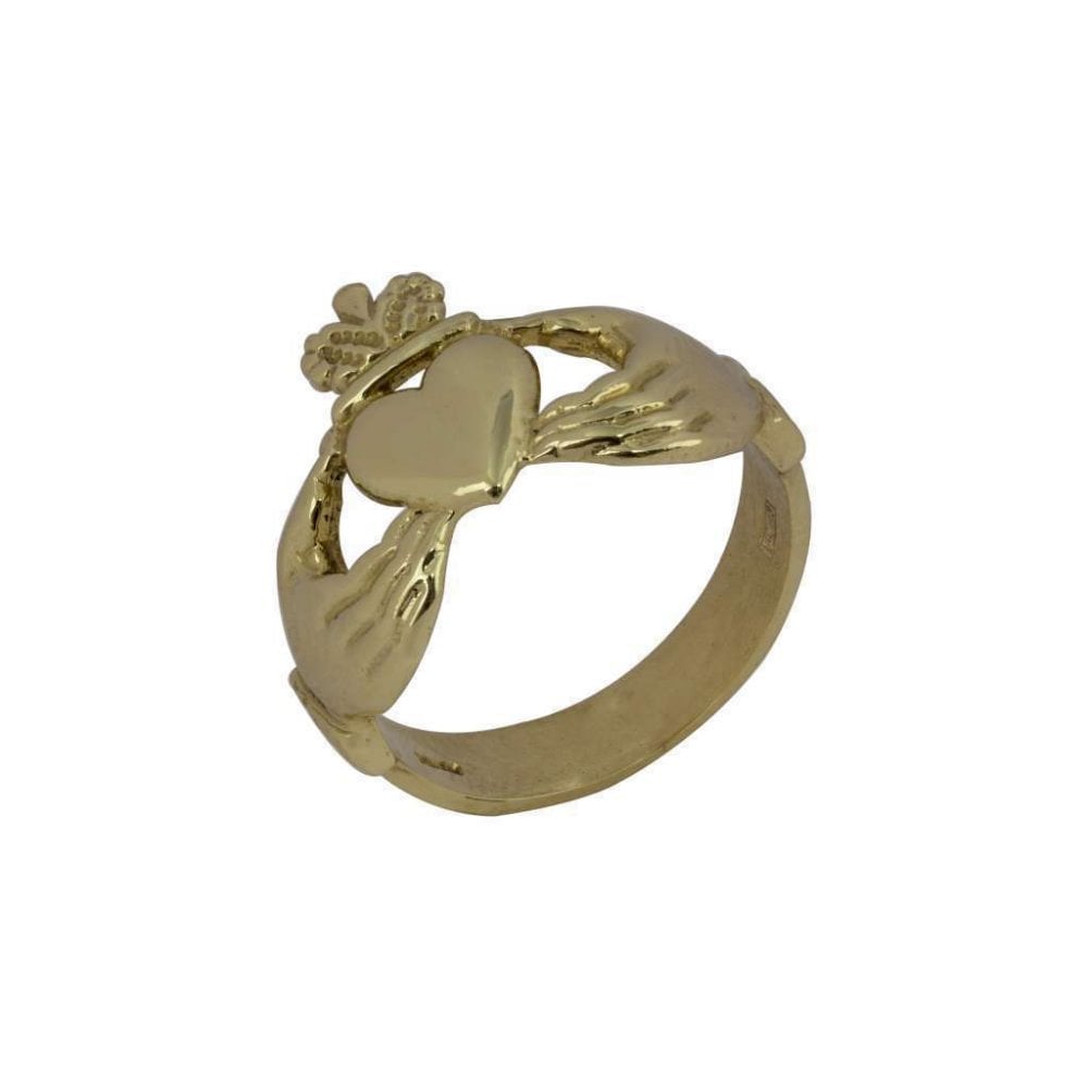 9ct Yellow Gold Claddagh Dress Ring
