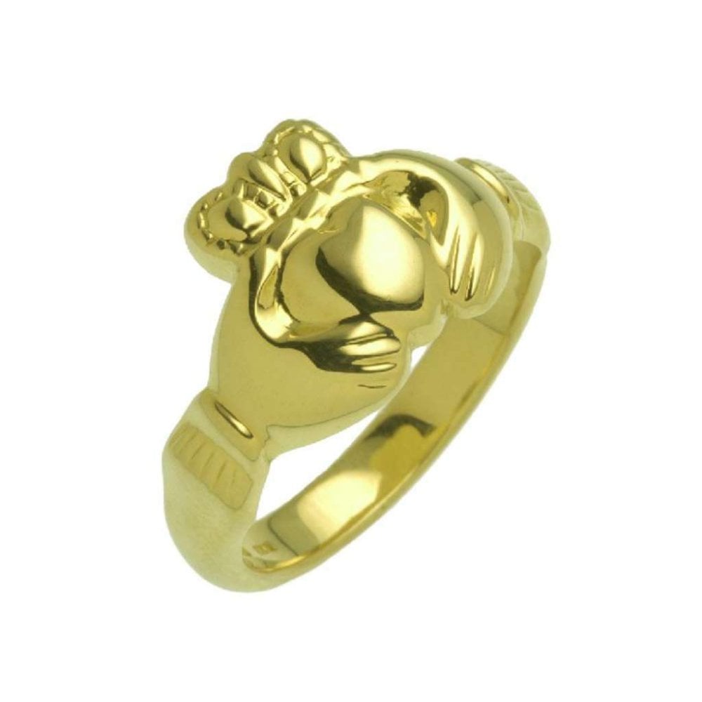 9ct Yellow Gold Claddagh Ring