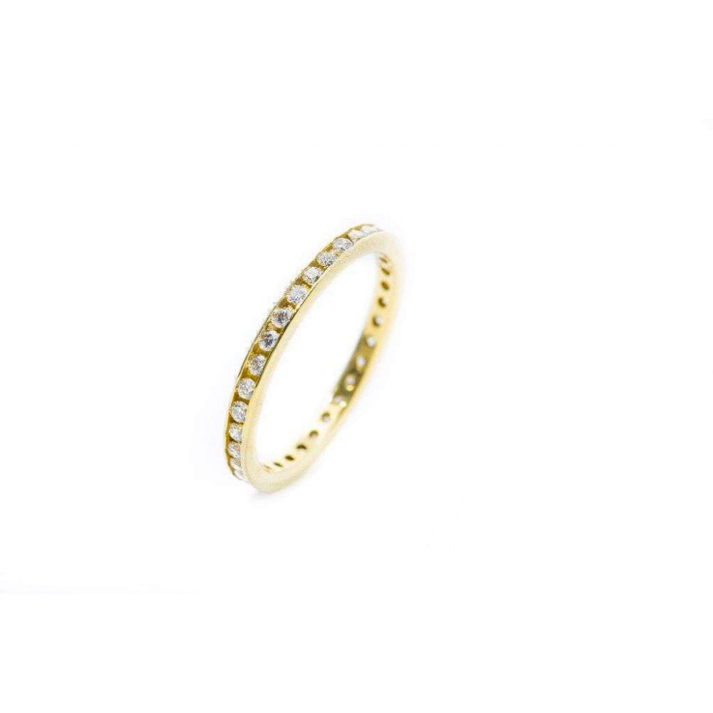 9ct Yellow Gold Diamond Eternity Ring, 0.50ct