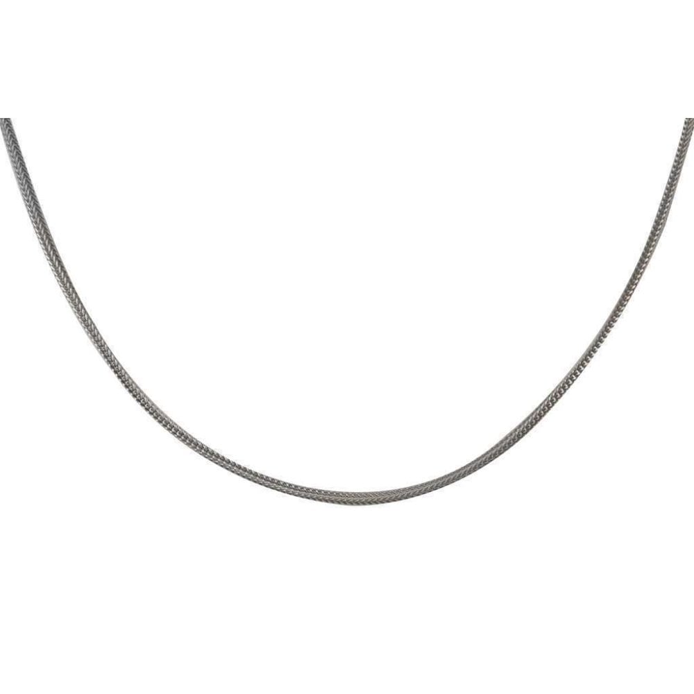 Platinum Foxtail Chain