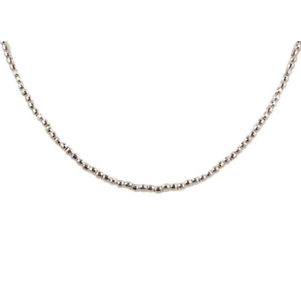 Silver Sparkly Disco Bead Like Chain